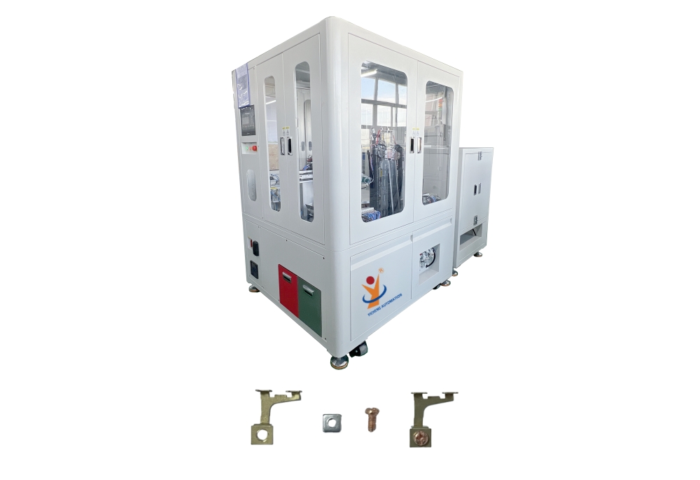 Accurate Two Position Terminal Automatic Screw Locking Assembly Machine ...