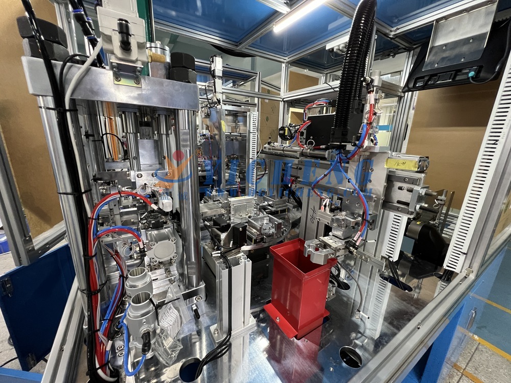 Intelligent Testing System Automotive Seat Belt Retractor Assembly Line ...