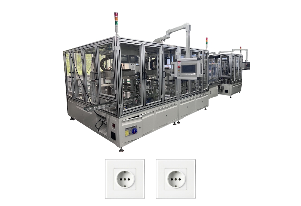 Fully Automated Solution European Standard Socket Assembly Machine ...