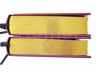 Painted, Gilded, and Patterned Edges Options | Hemei Printing