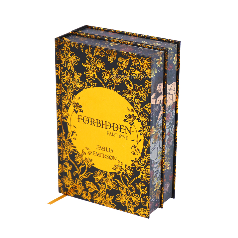 Book Printing Services Custom Sprayed Edges Book Box Novels - Hemei