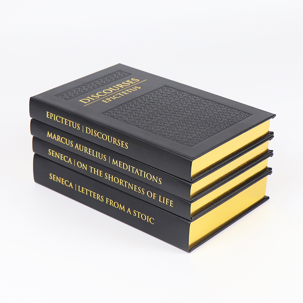 Custom Leather Book Binding Printing with Special Edition Edges - Hemei