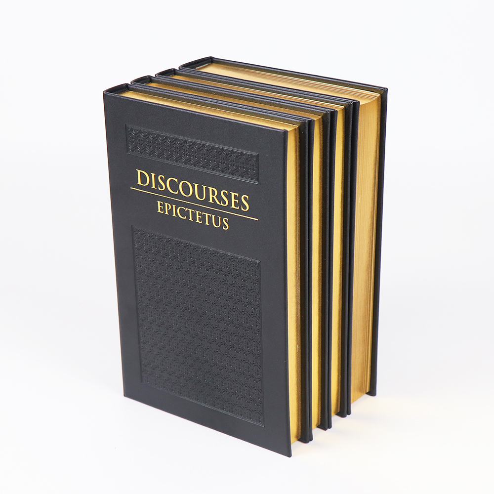 Custom Leather Book Binding Printing with Special Edition Edges - Hemei