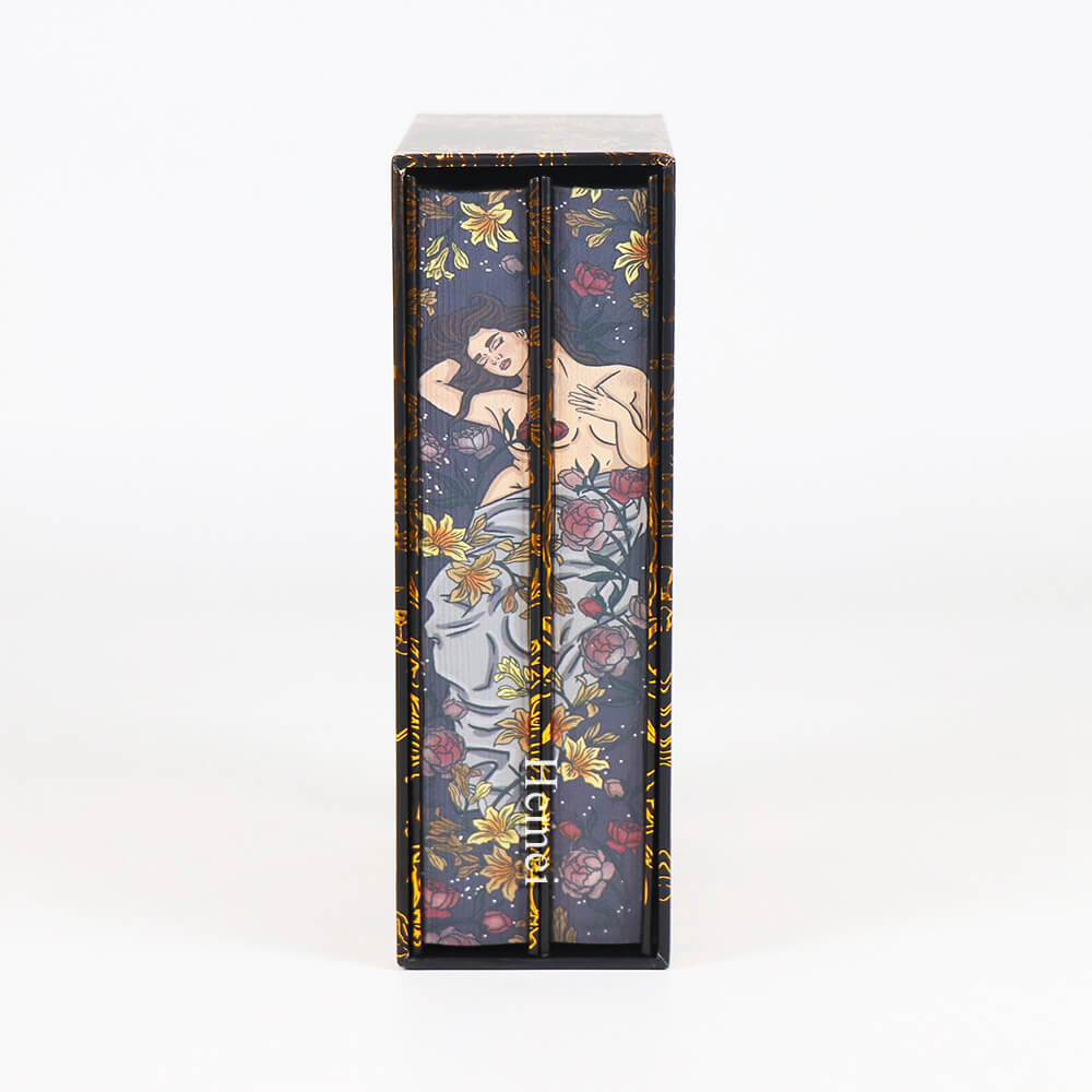 Book Printing Services Custom Sprayed Edges Book Box Novels - Hemei