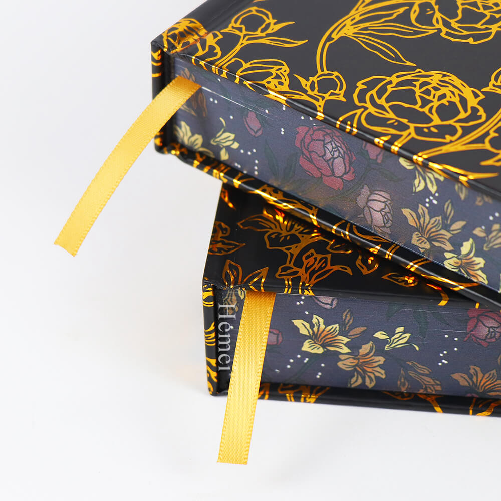 Book Printing Services Custom Sprayed Edges Book Box Novels - Hemei
