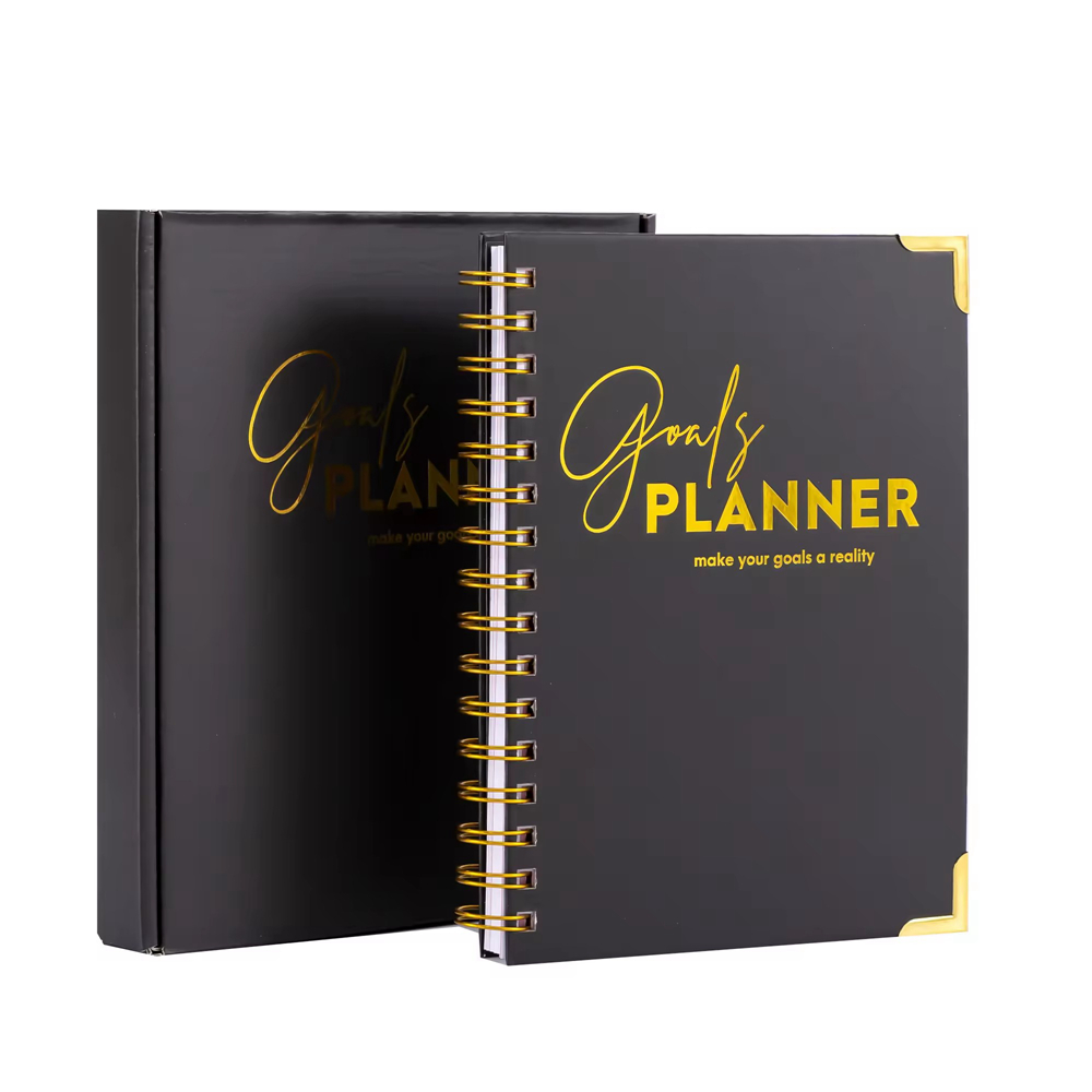 Custom and Printing Your Goal Journal Daily Planner A5 Spiral Notebook