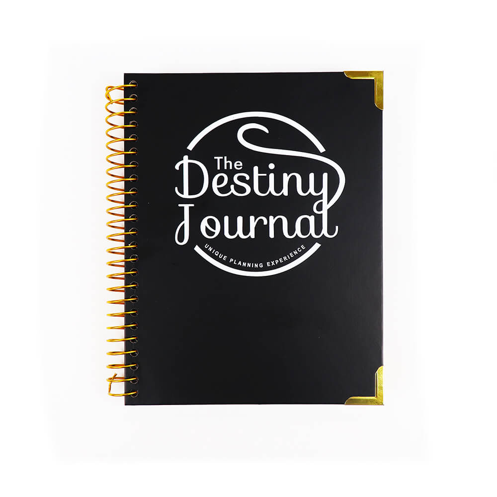 Custom Printed Spiral Journal Notebook China Destiny Journal Planner ...