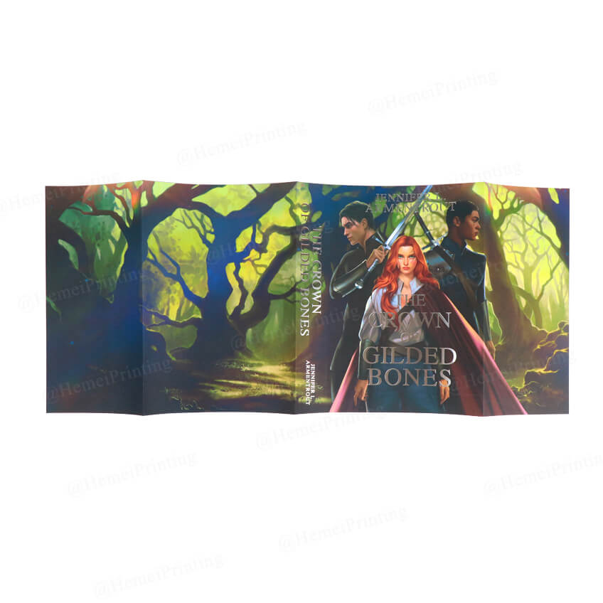 Custom Printing Dust Jackets for Hardcover Books