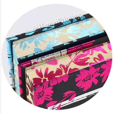 Book Printing Services Custom Sprayed Edges Book Box Novels - Hemei