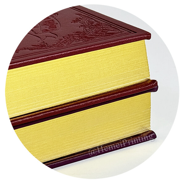 Book Printing Services Custom Sprayed Edges Book Box Novels - Hemei