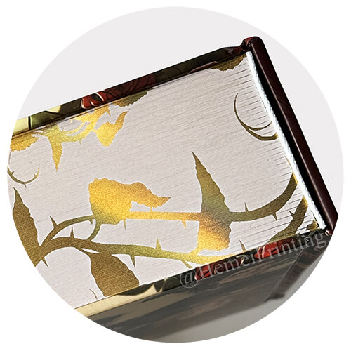 Book Printing Services Custom Sprayed Edges Book Box Novels - Hemei