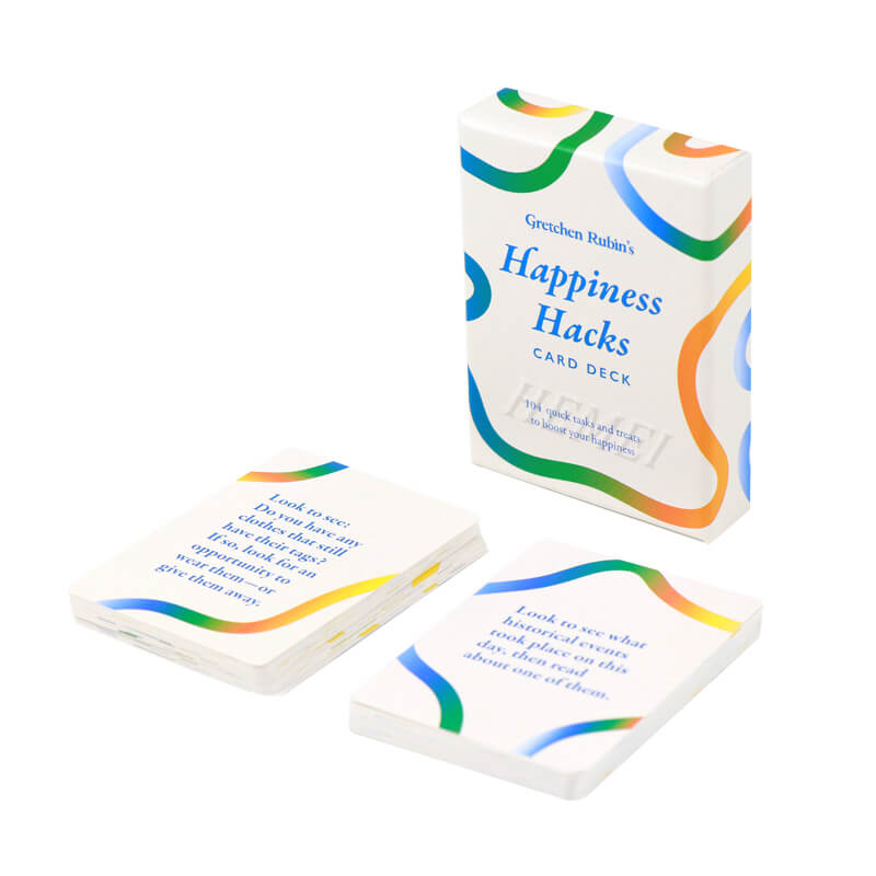 High-Quality Card Game Printing - Custom Happiness Card Deck