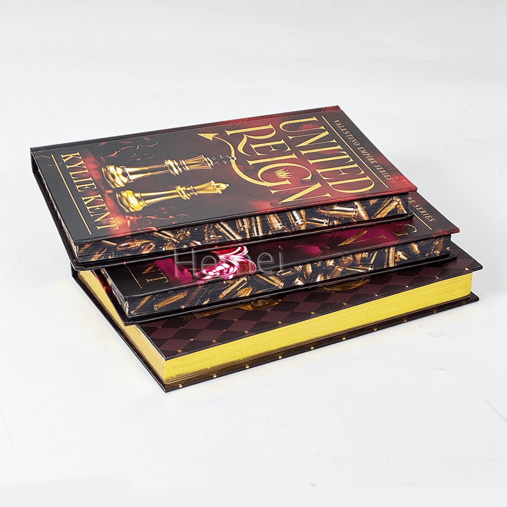 Bespoke Limited Edition Sprayed Edge Paperback Books Printing Services