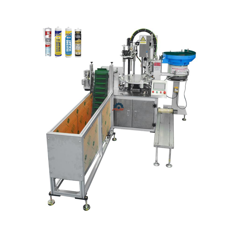 Vertical Full Automatic Cartridge Silicone Sealant Filling Machine OEM ...