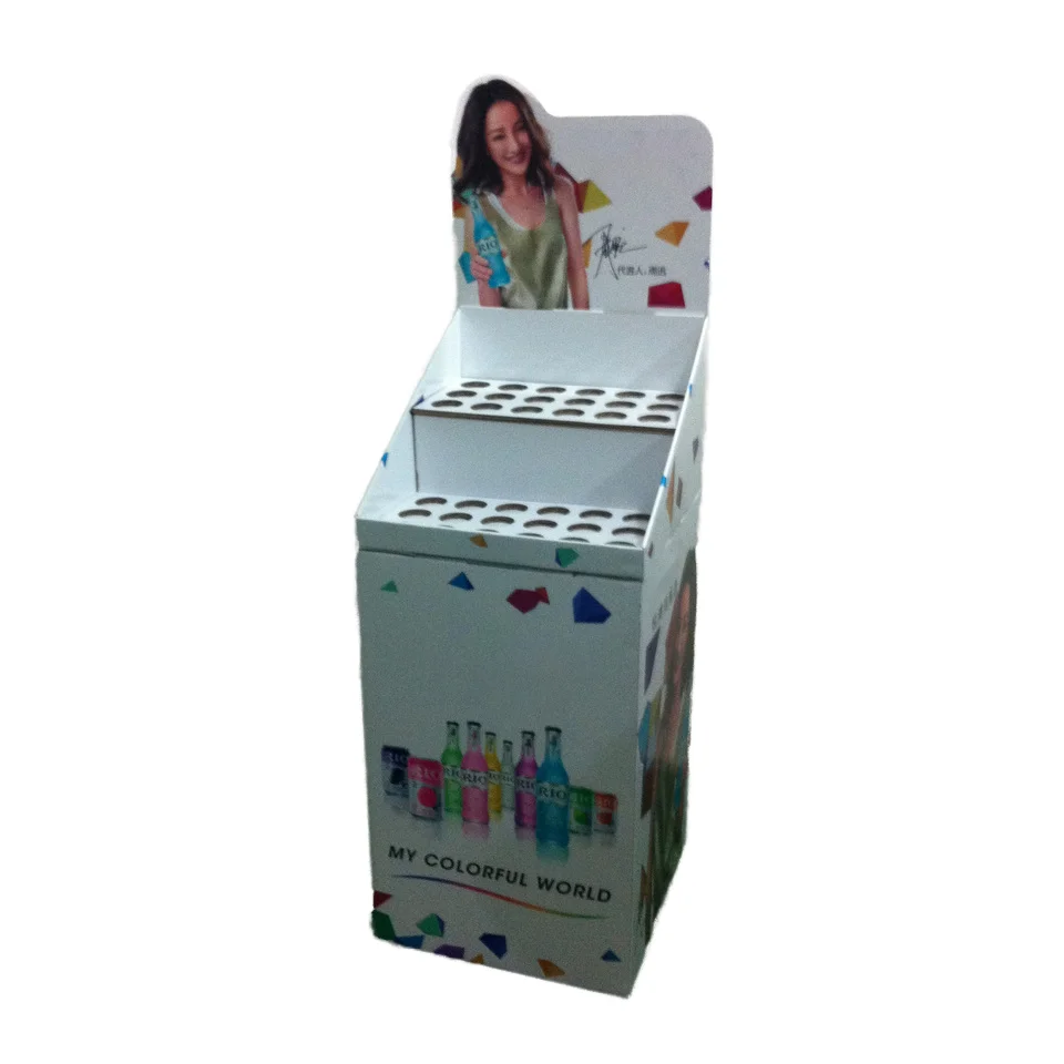 Customized beverage display racks Display Racks Supermarket Shelves ...