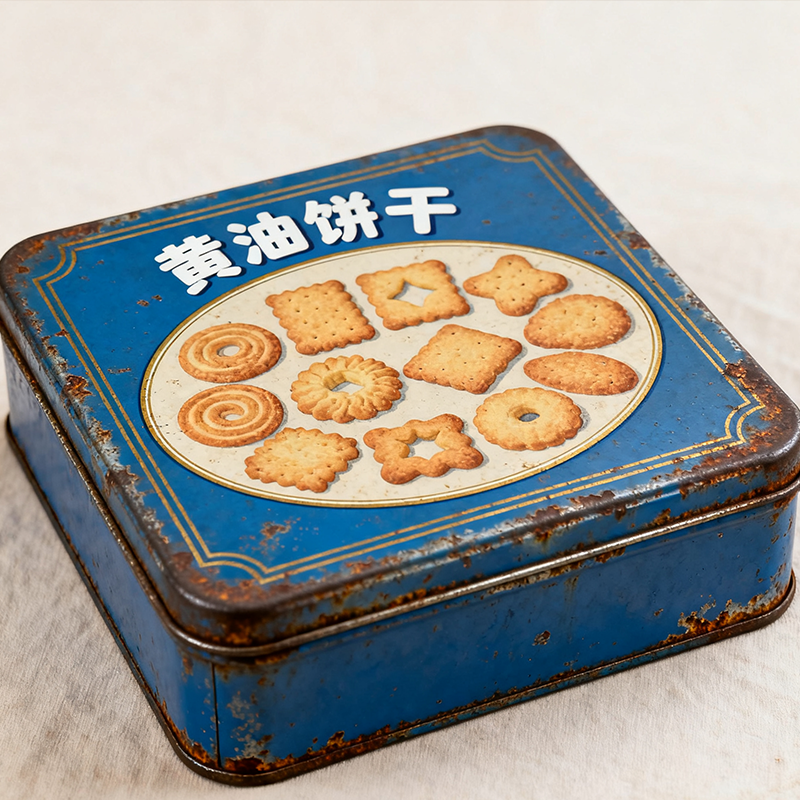 La historia detrás de las galletas Blue Tin Box