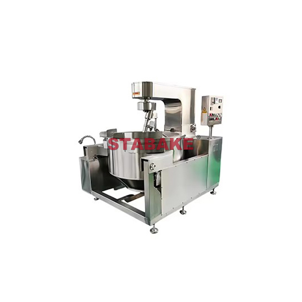 Industrial Automatic Planetary Electromagnetic Heating Cooking Mixer ...