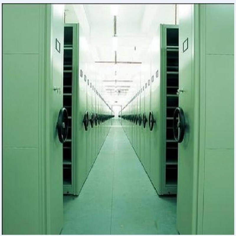 Office File Mobile Compactor Storage System Steel Movable Shelving ...
