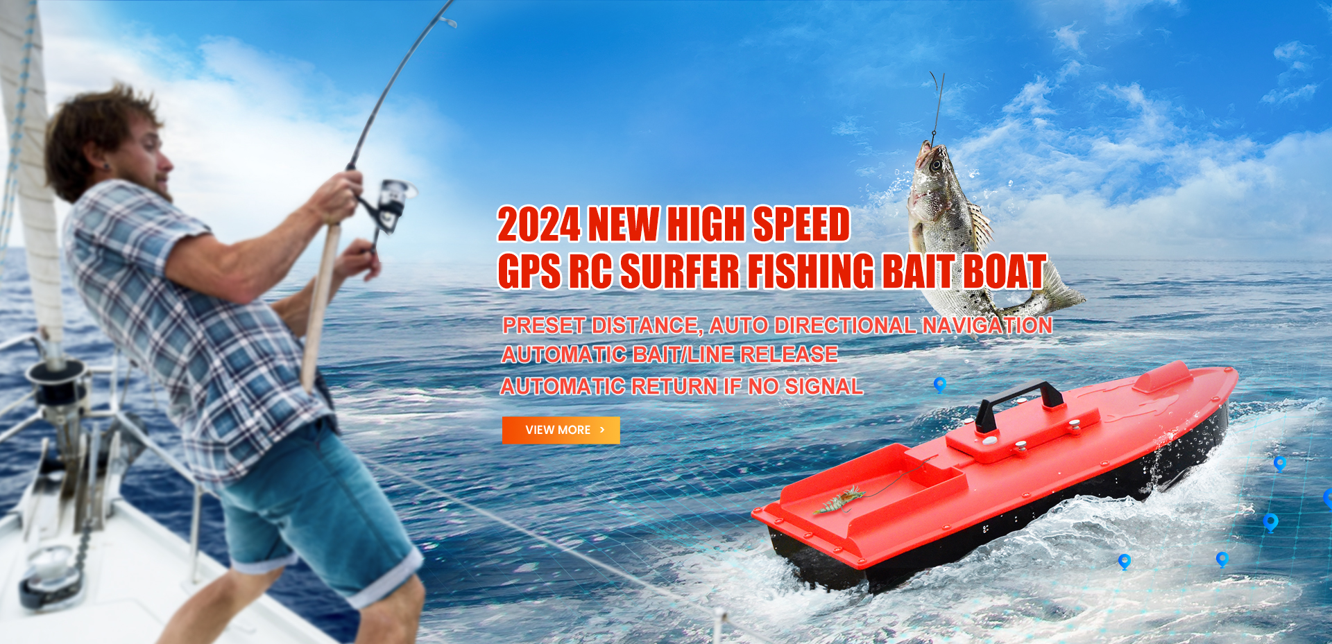 Jabo Bait Boat - Professional RC Fishing Bait Boat Manufacturer