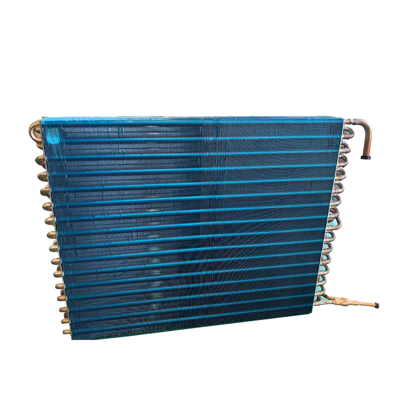 Refrigerants Compatible Copper Tubes Aluminum Fin Evaporator | Air ...