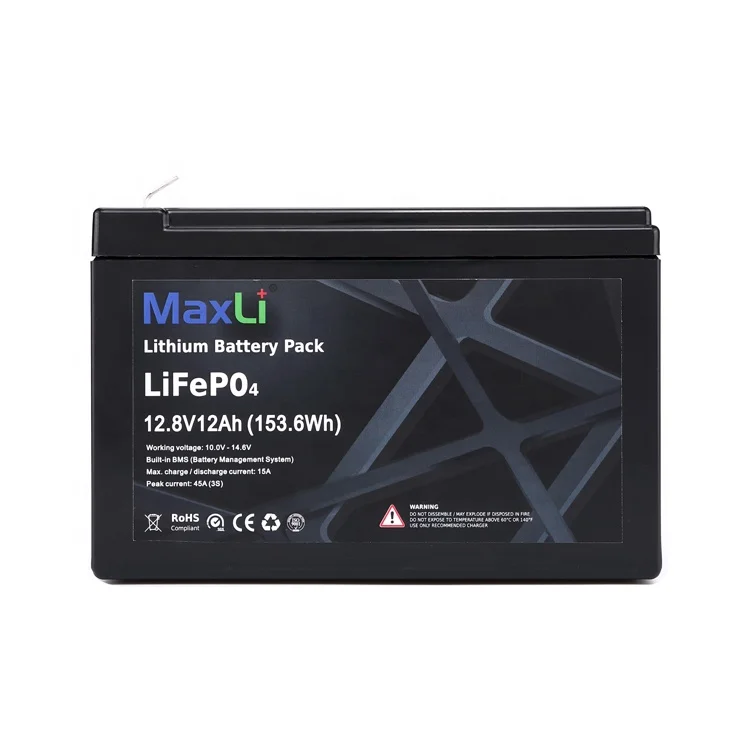 Abs Plastic Case 12v Lifepo4 Battery Pack To Direct Drop-in Replacement ...