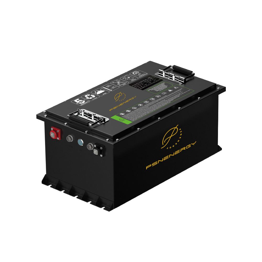 48V 100Ah LSV LiFePO4 Lithium Battery with Smart BMS for Golf Cart -PSN ...