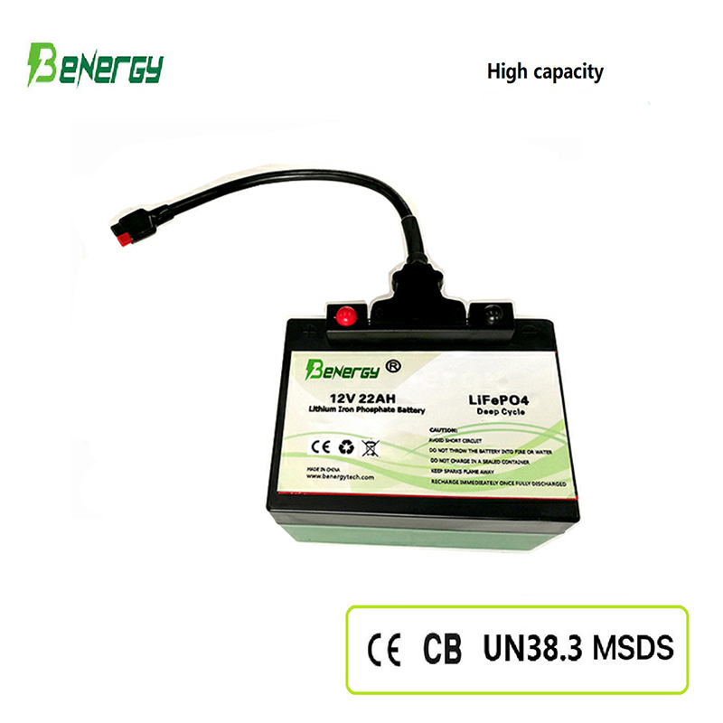 Batterie au lithium pour chariot de golf 12 V 22 Ah pour chariot de ...