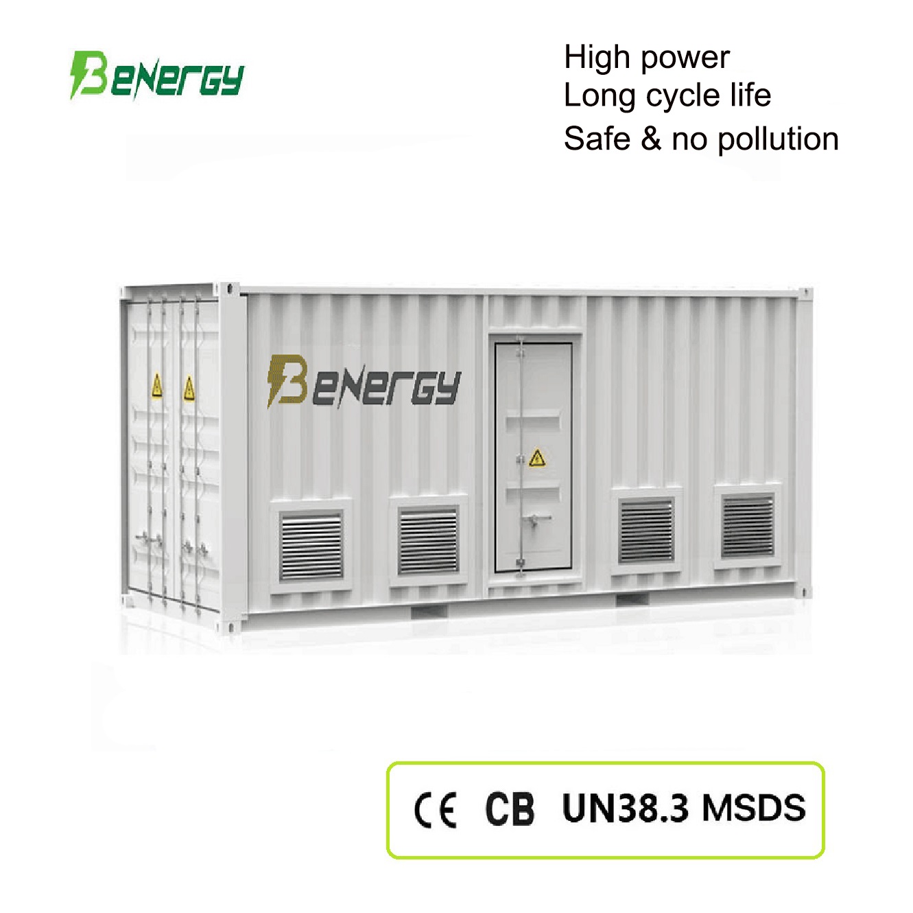 20ft 1000kwh Energy Storage System 500kw Hybrid Container 1MWH Solar ...