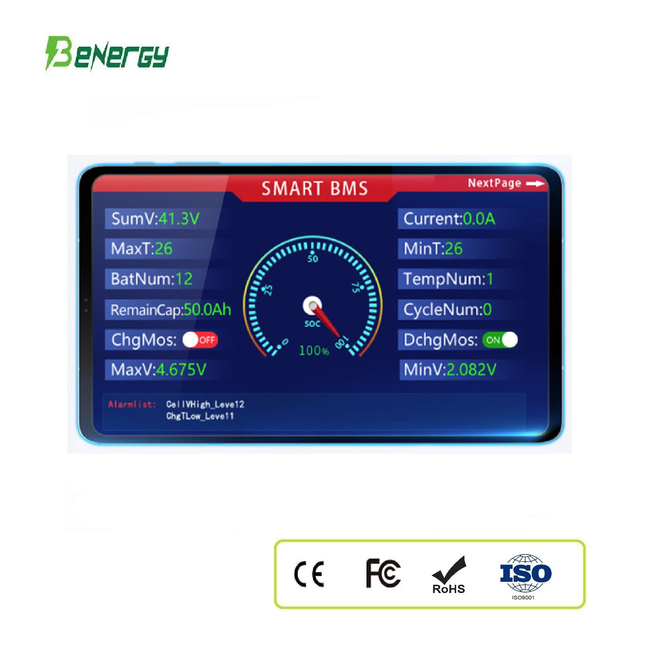 12V Lithium Battery Accessories Standard Copper Charger Connector M8 ...