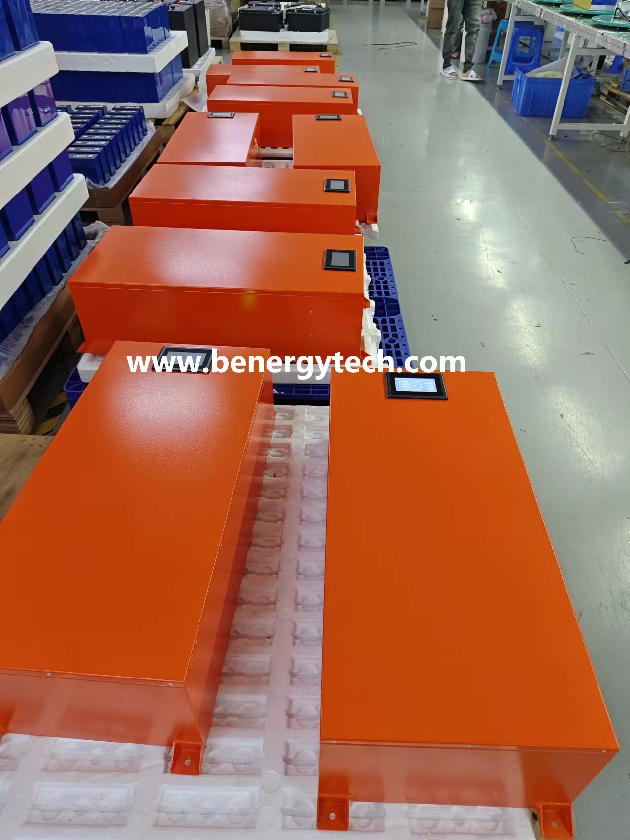 Benergy Helped Customer Developed New Products 48V 340AH and 48V 400AH ...