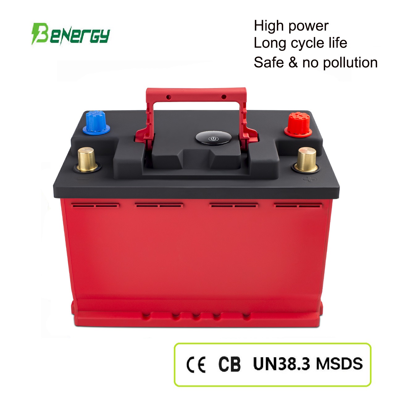 Car Truck Starting and Stop Battery Jump Start Battery 12V 30AH 46B24L ...