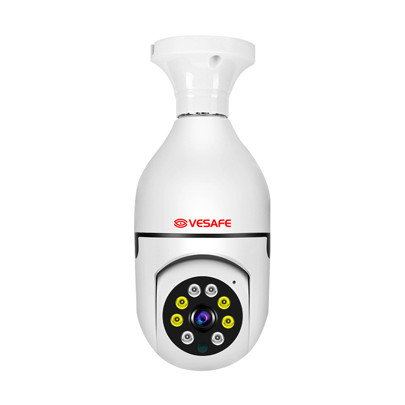 360 Degree E1.4 E27 WIFI Bulb Camera - VESAFE