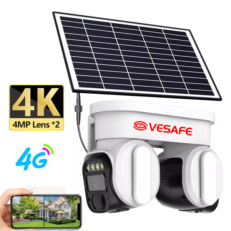 ICam365 4k Ptz Security Solar Battery Camera - VESAFE
