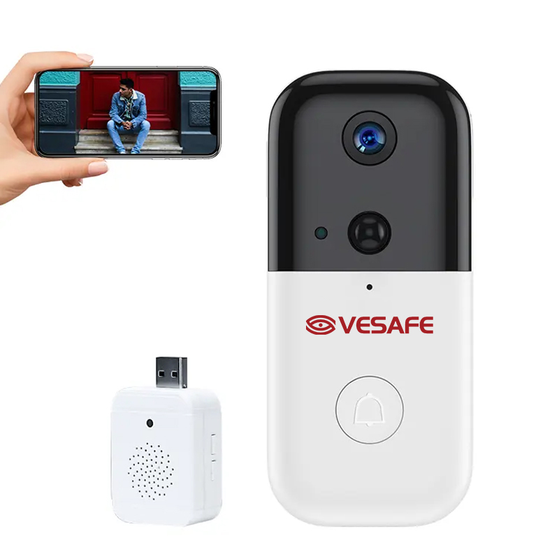 Doorbell Monitor 1080p 2-Way Audio Smart Security Camera | VESAFE