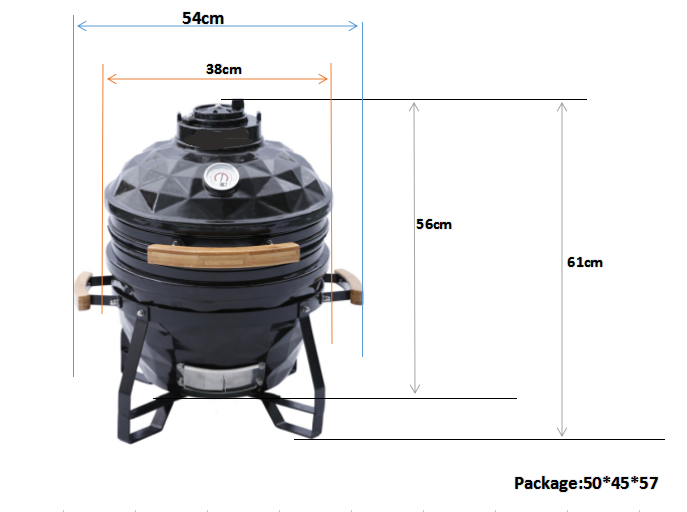 MCD 15inch Outdoor Kitchen Ceramic Stainless Steel Bbq Grills Chinese ...