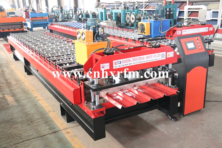 Trapezoid Roof Sheet Making Machine | HAIXING