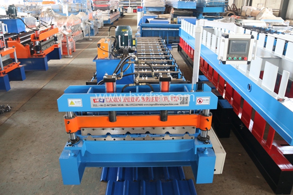 Trapezoidal Profile Roofing Sheets Machine | HAIXING