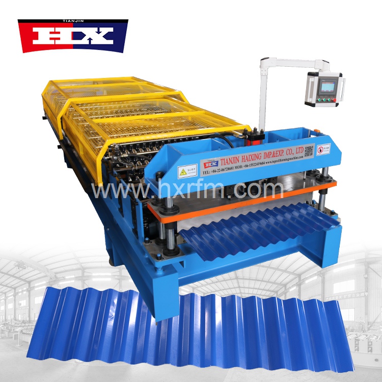 Corrugated Metal Roof Sheet Tile Making Machine | HAIXING