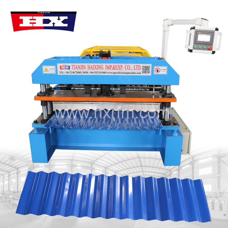 Corrugated Metal Roof Tiles Machine | HAIXING