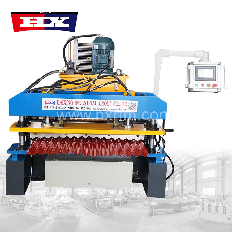 Corrugated Steel Wall Panel Making Machine | HAIXING