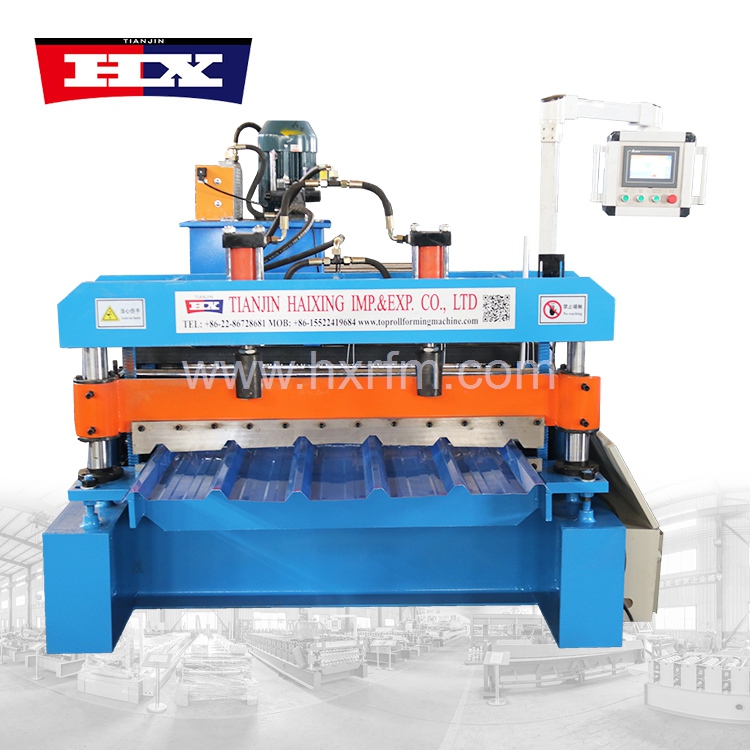 Trapezoidal Wall Panel Roof Forming Machine | HAIXING