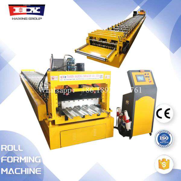 Automatic Metal Deck Floor Deck Steel Making Machine | HAIXING