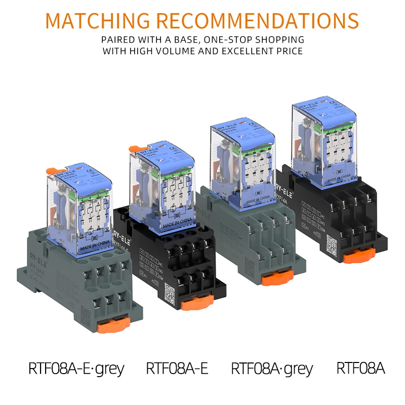 Industrial Control 14Pin Intermediate Relay | RY-ELE