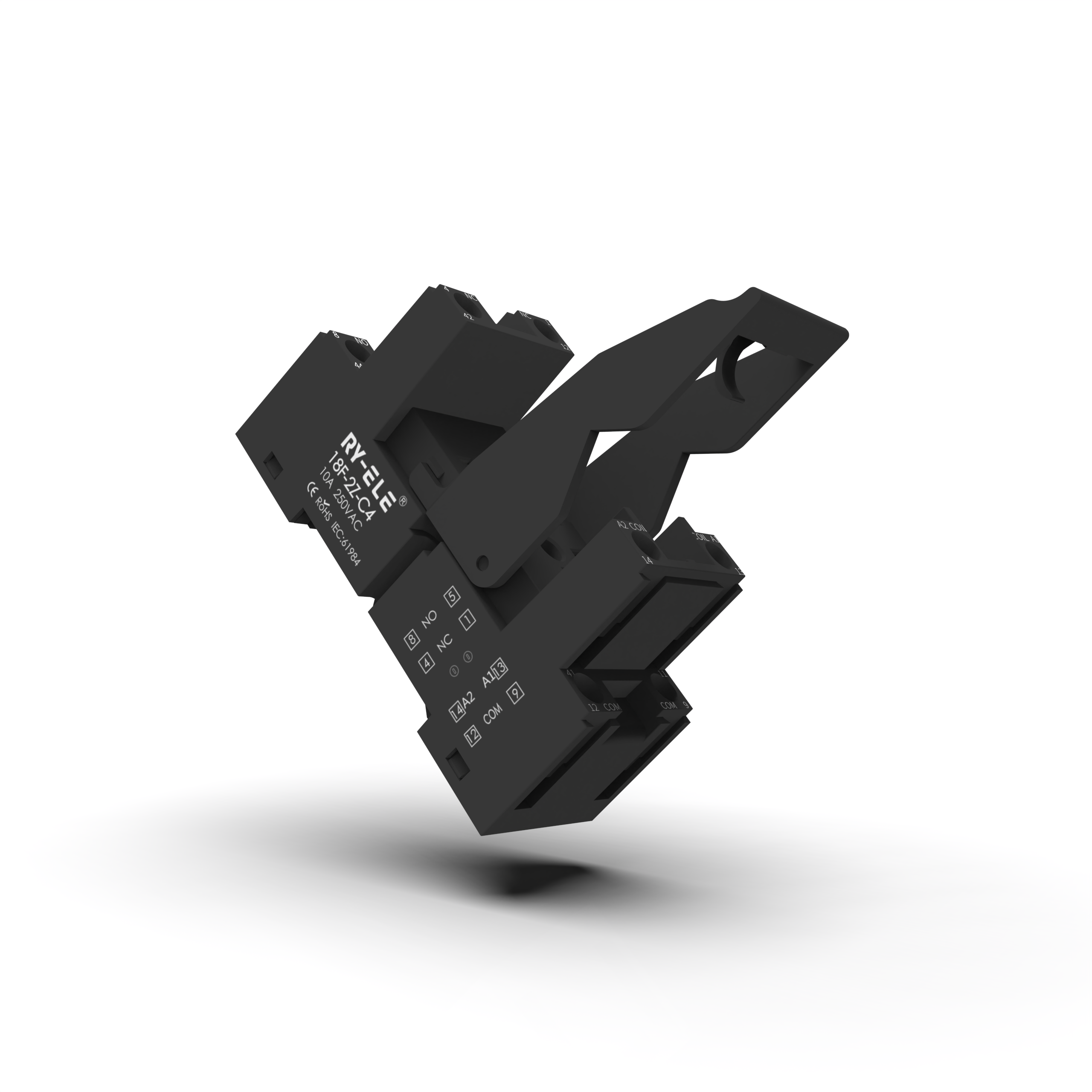 Relay Plug Socket 4000V/S Coil Contact - - RY-ELE - RY-ELE