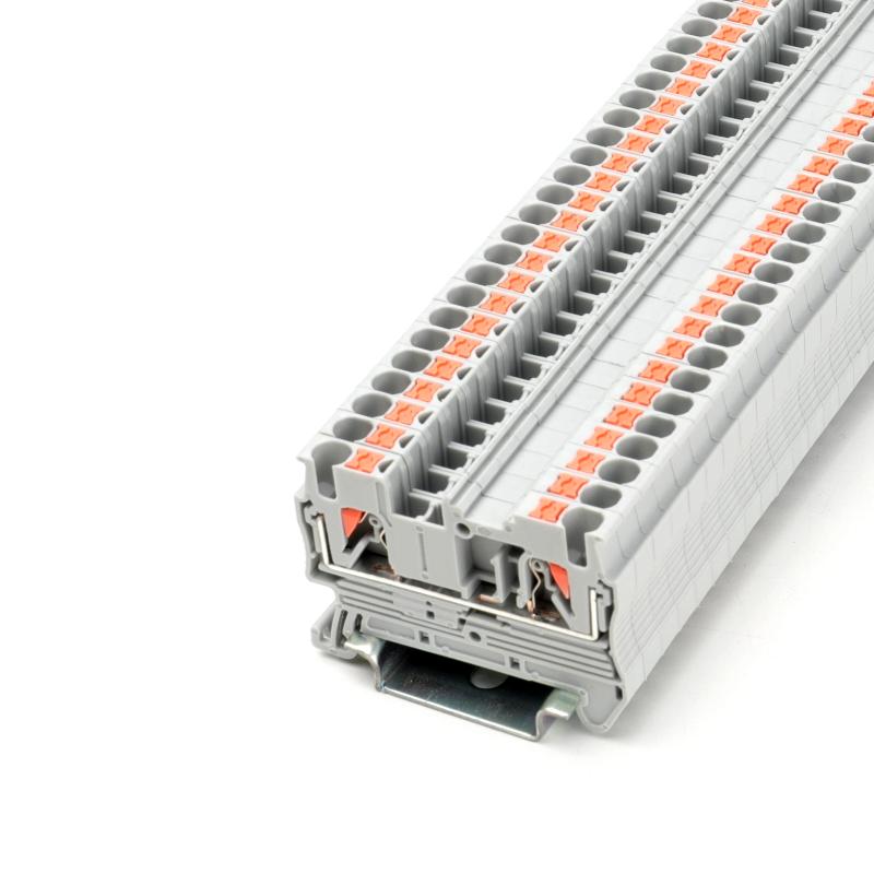 25A Screw Wiring Terminal Blocks Combined DIN Rail for Automotive Use ...