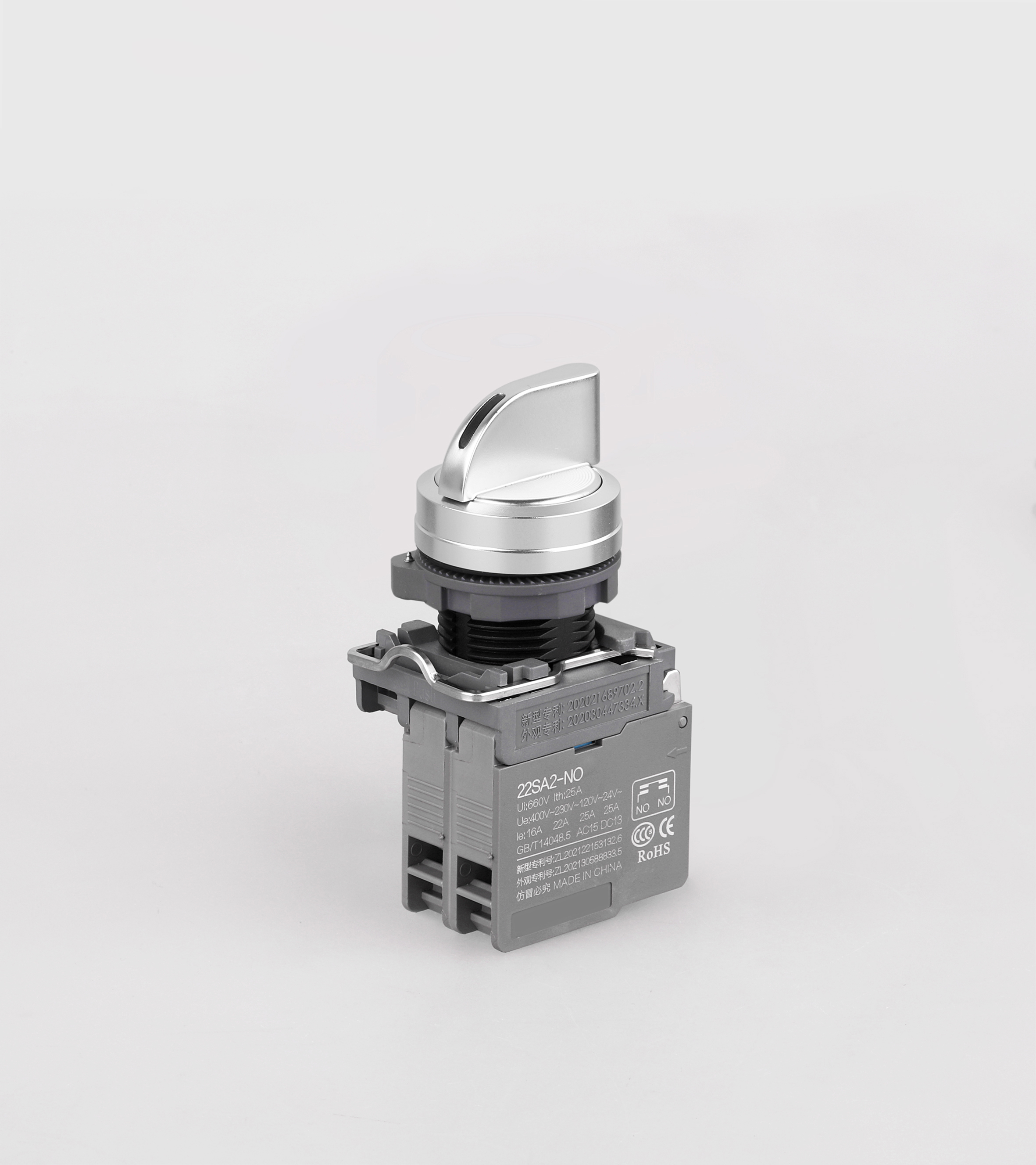 25A Screw-in Connection 22mm Customizable Illuminated Knobs Switch RY ...