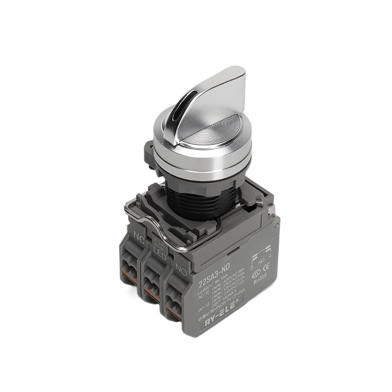 15A Plug in Connection SA3 Series Illuminated Rotary Selector Switch ...