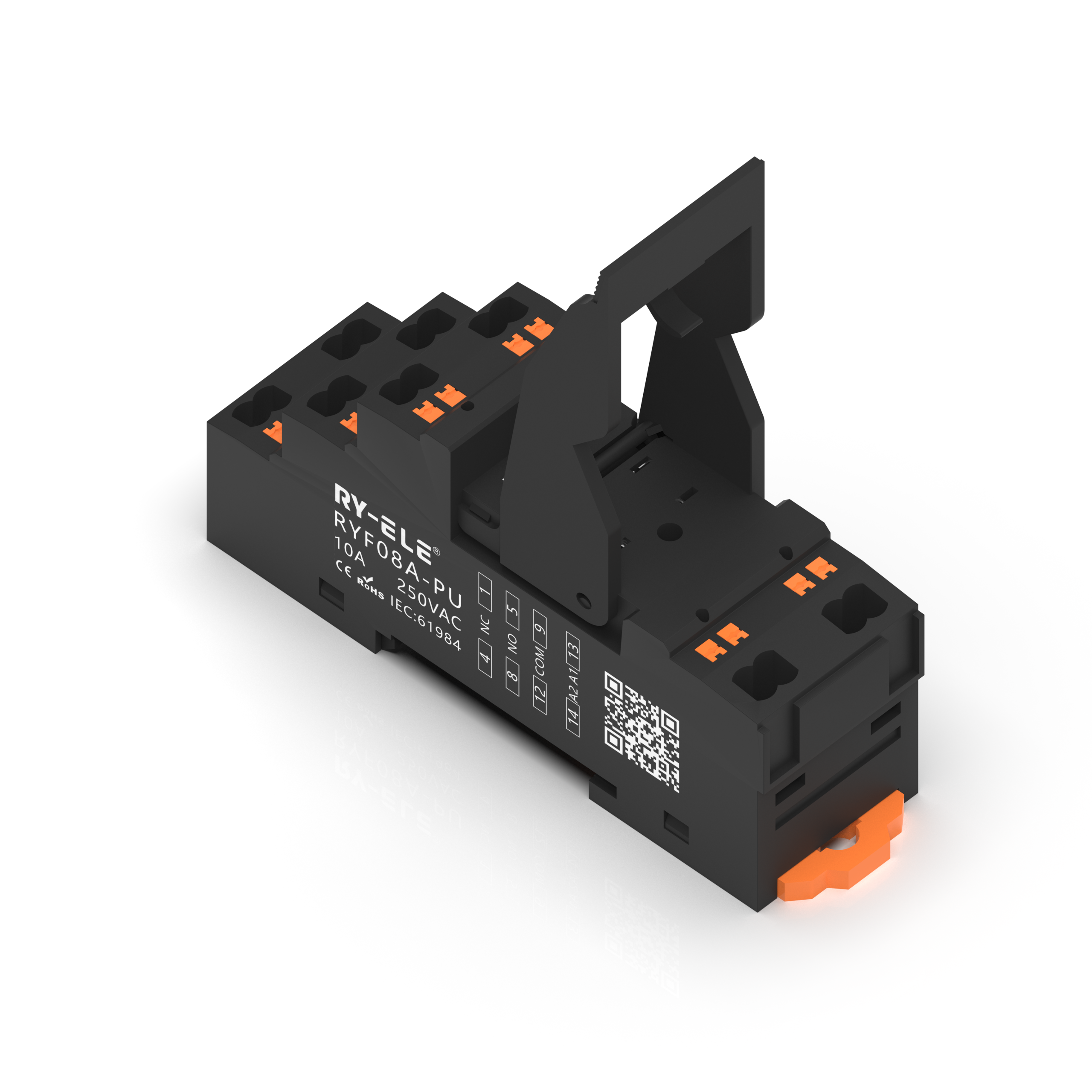 8pin Push in Type Manufacturer of the Relay Socket | Push in Socket