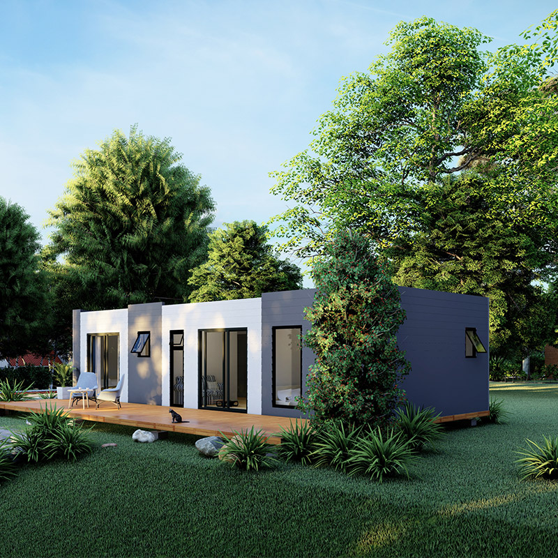 Prefabricated Home with Ligth Steel Container Prefab Folding House ...