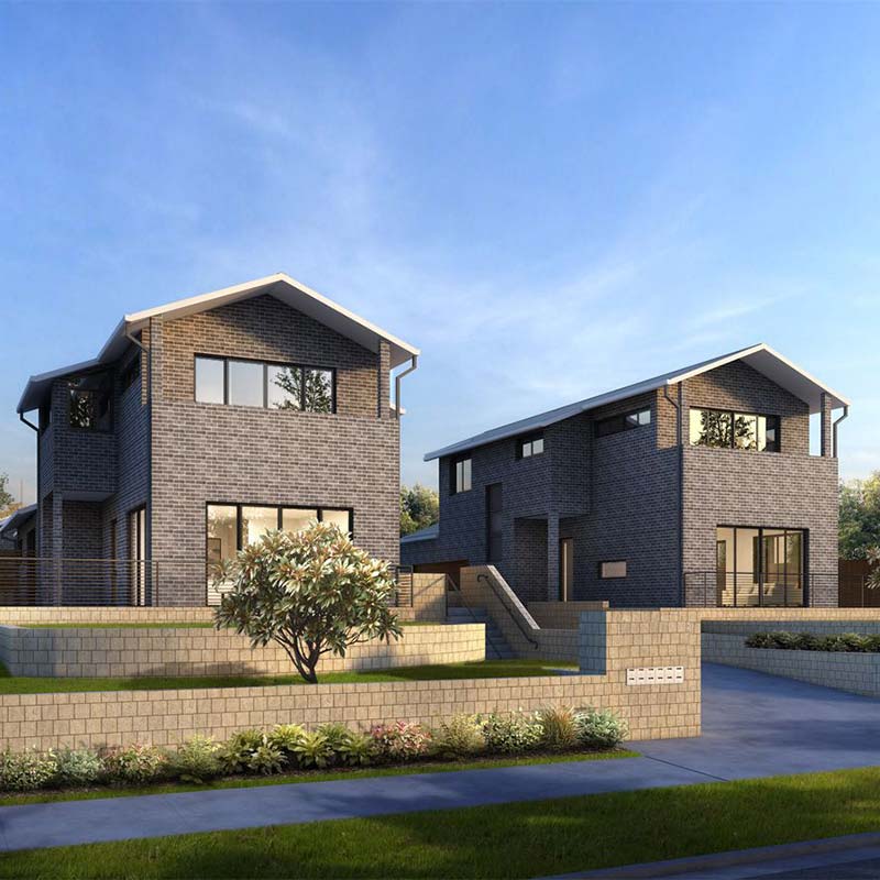 Light Gauge Frame Prefab Townhouse Kits: AU/NZS/USA Modular Homes ...